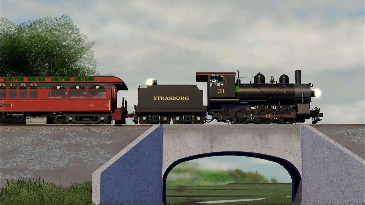 Strasburg The last spike | Strasburg 31 on the run (CN 7312) - YouTube