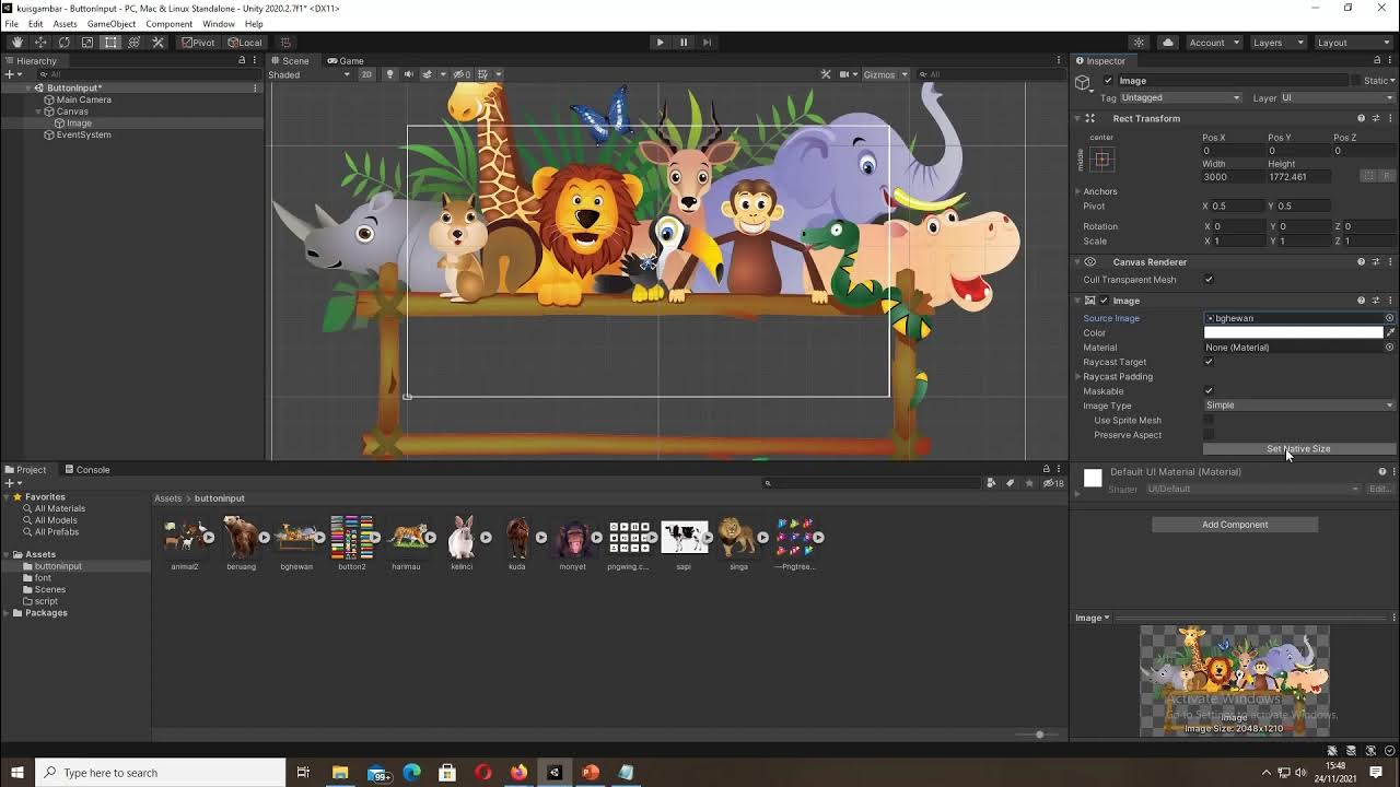 Multimedia interaktif untuk media pembelajaran dengan unity - YouTube