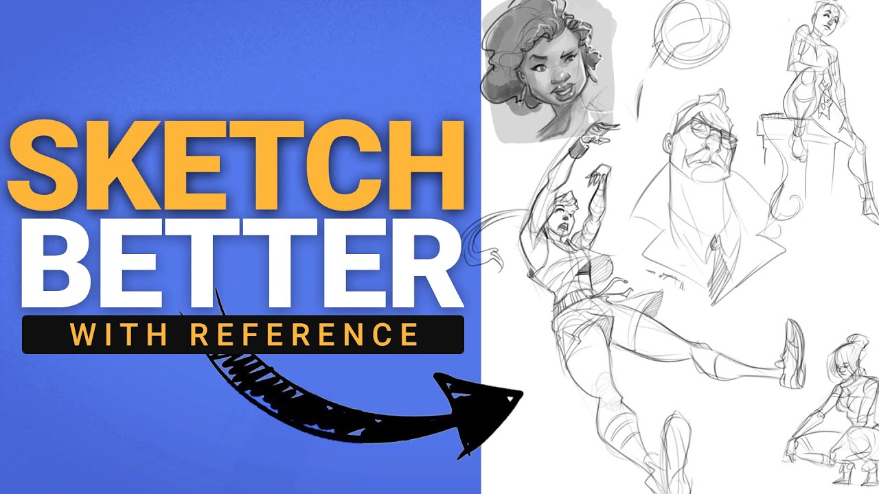 Why Sketching with Reference Isn’t Cheating! - YouTube