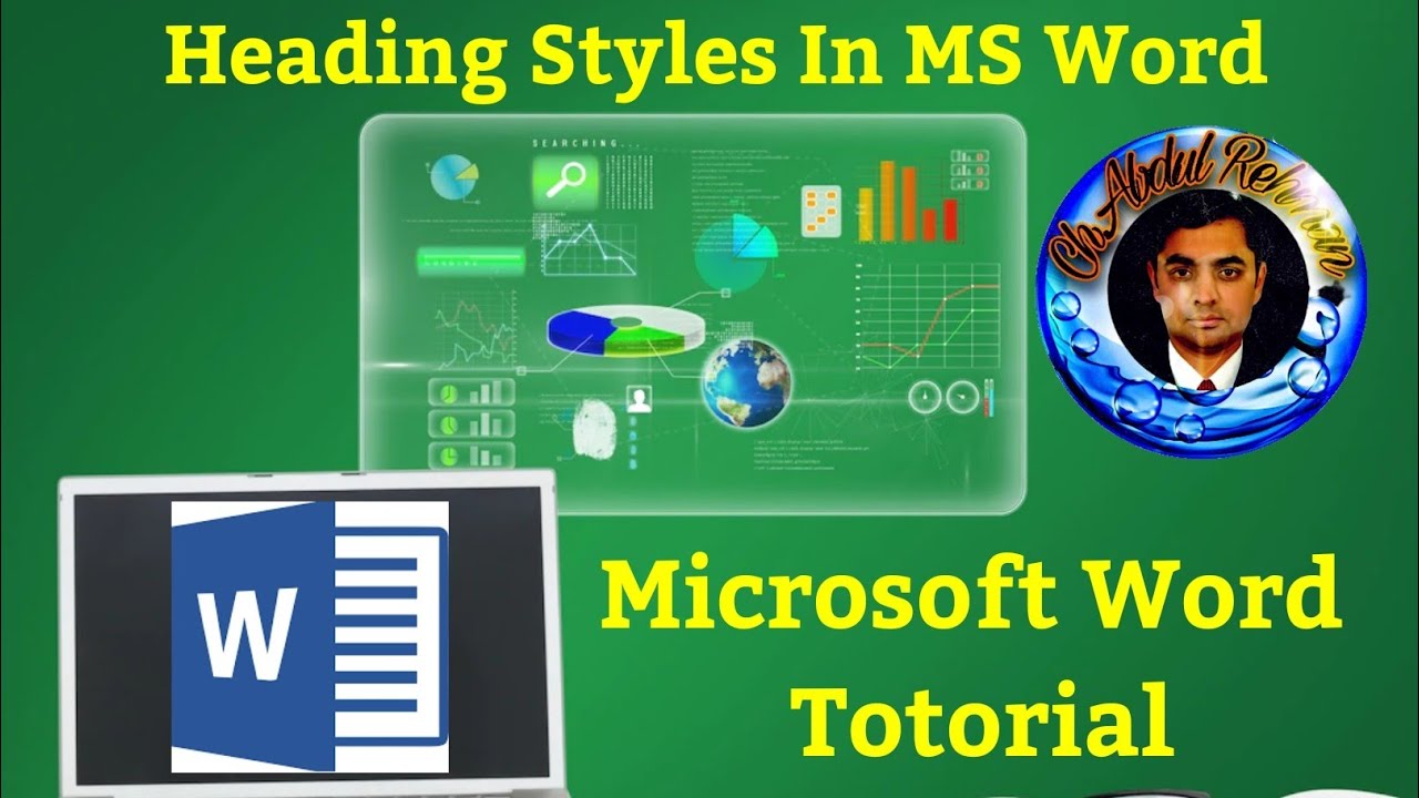 How To Apply Heading Styles In MS Word YouTube How To Apply Heading Styles In MS Word YouTube