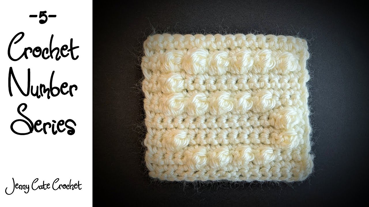 -5- Crochet Number Series - Rows 1-5 - YouTube