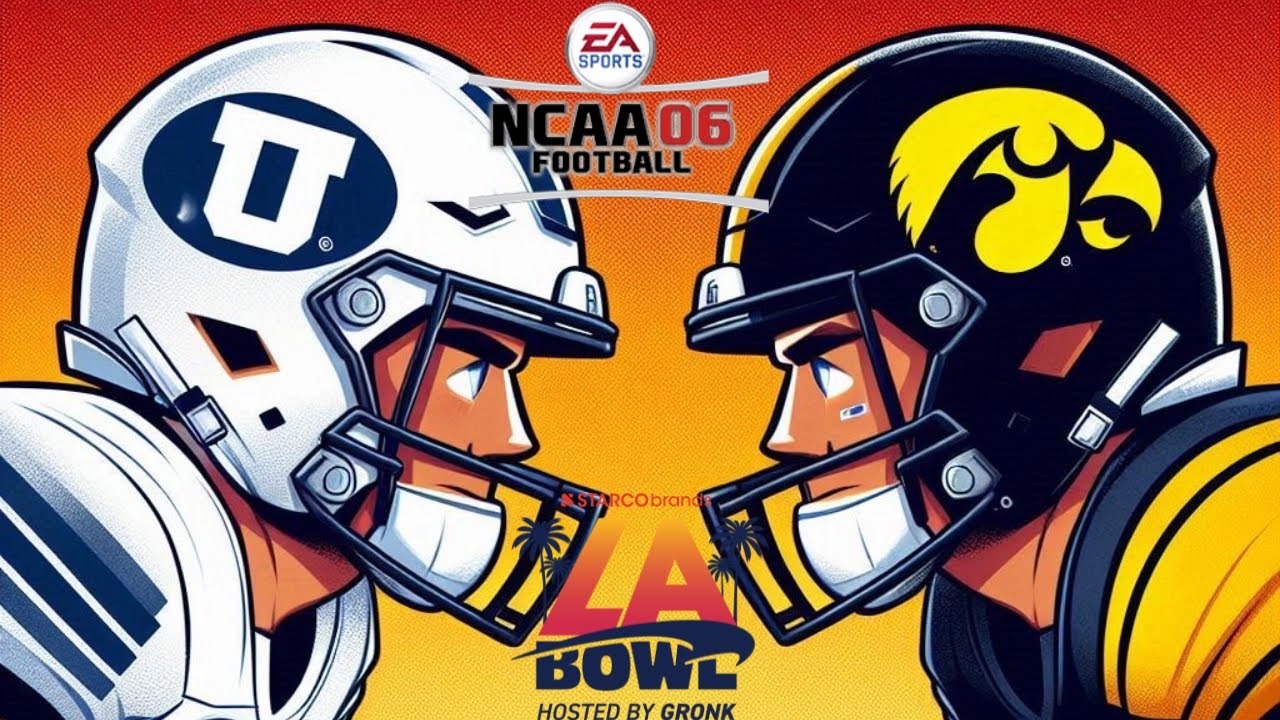 NCAA Football 06 | Iowa vs Utah State | LA Bowl - YouTube