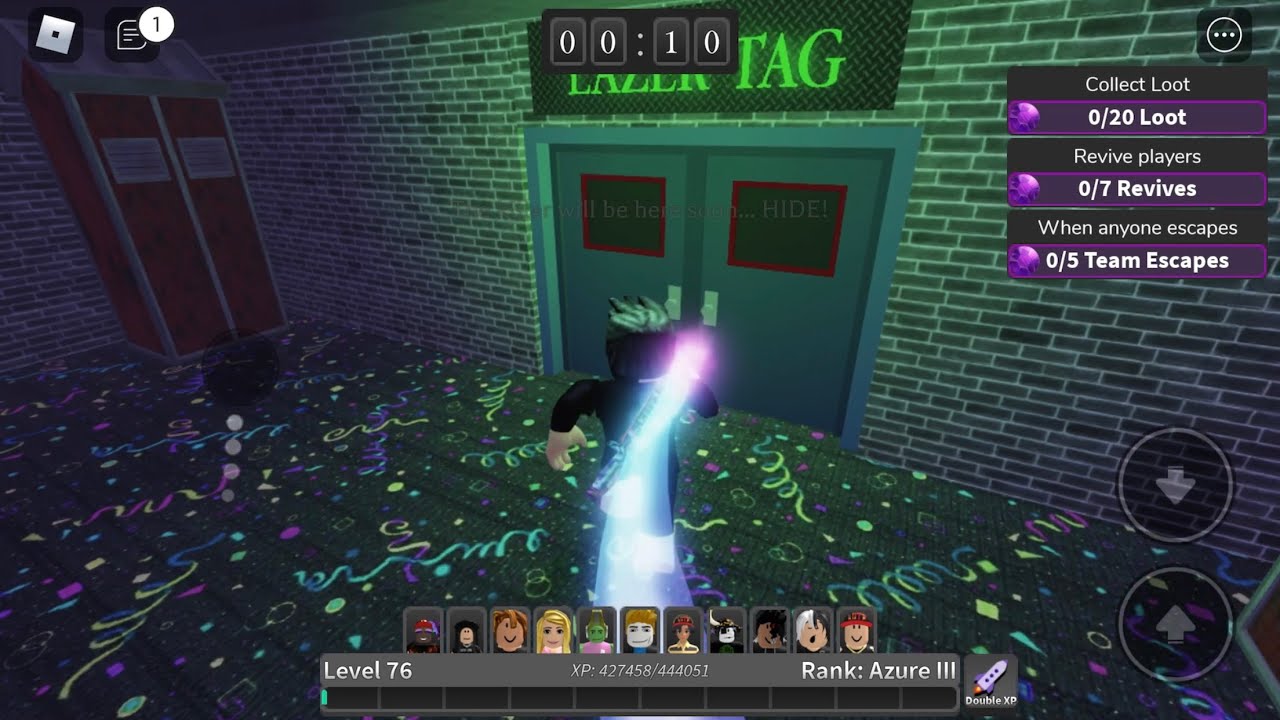 Roblox Survive the Killer Cyber Slasher gameplay - YouTube