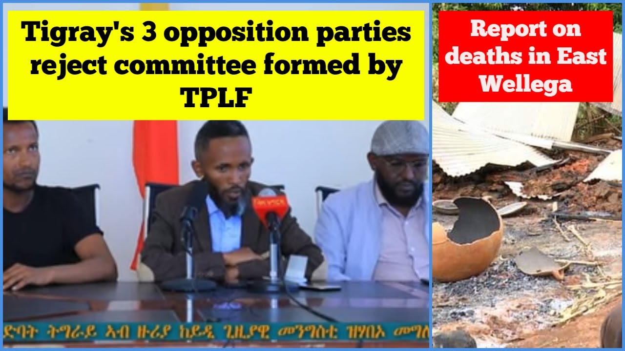 Tigray's 3 opposition parties reject committee formed by TPLF | Report ...