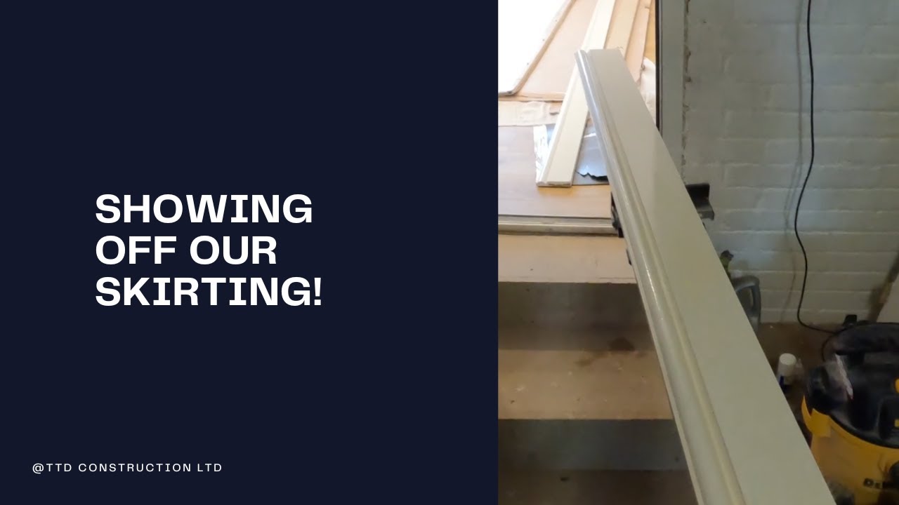 How to fit Skirting Boards and Architrave Easily (Including cutting and ...