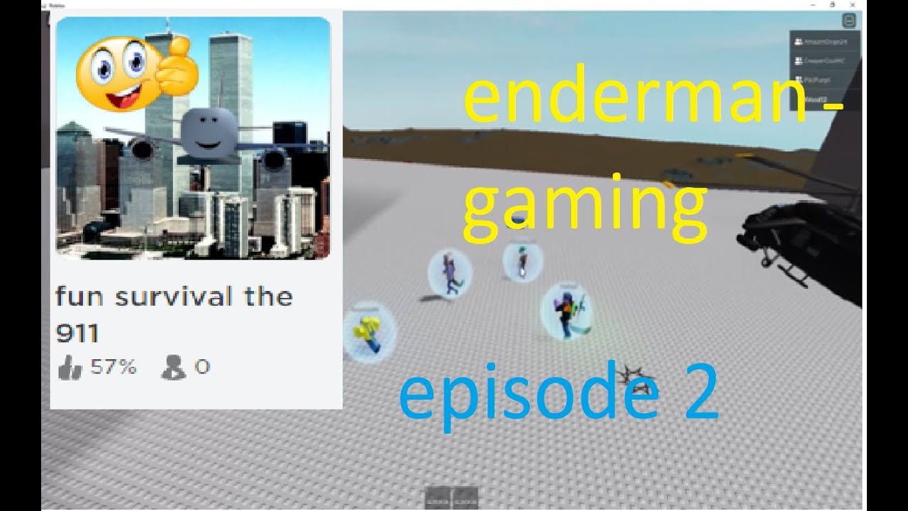 roblox video fun survival the 911 game - YouTube