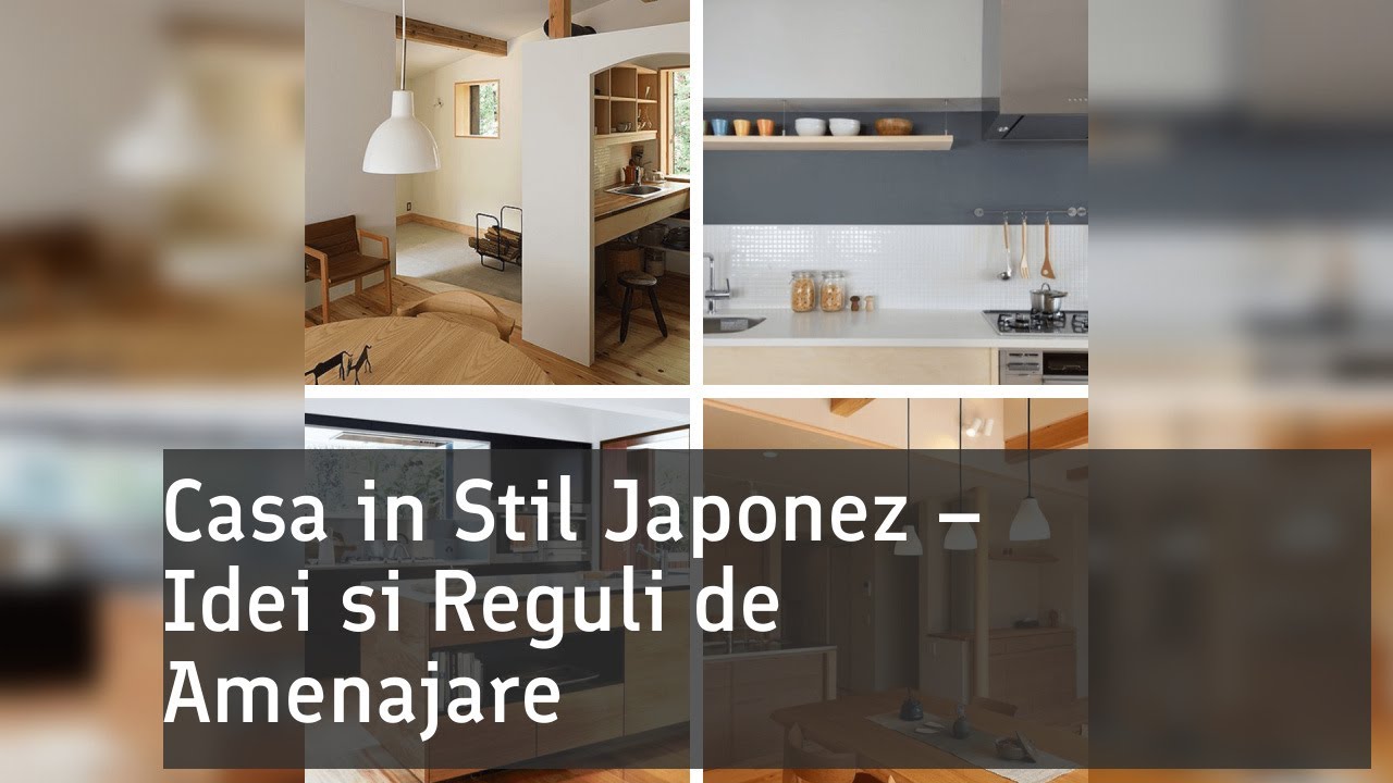 Casa in Stil Japonez - Idei si Reguli de Amenajare - XTDeco - YouTube