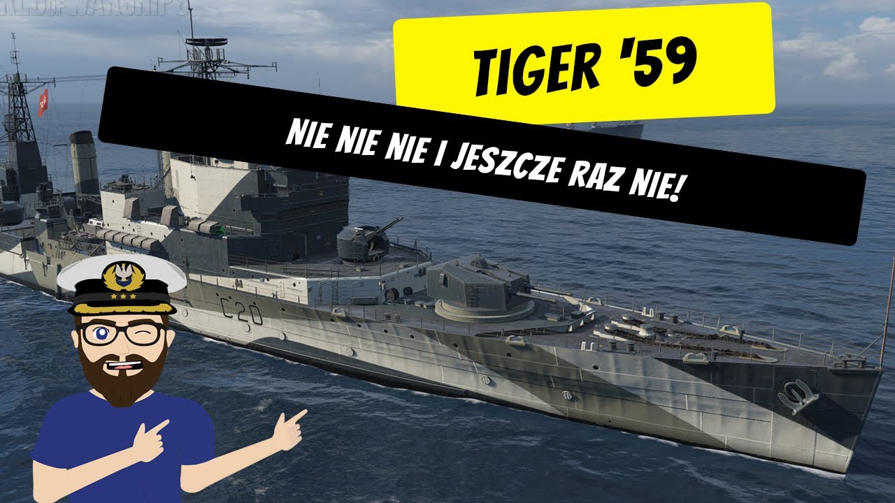 Tiger 59 - Recenzja okrętu walczącego o topke najgorszych premek ...