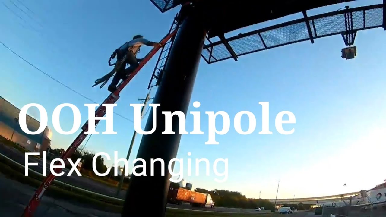 How to change the flex in Unipole Billboard , How to remove flex on ...