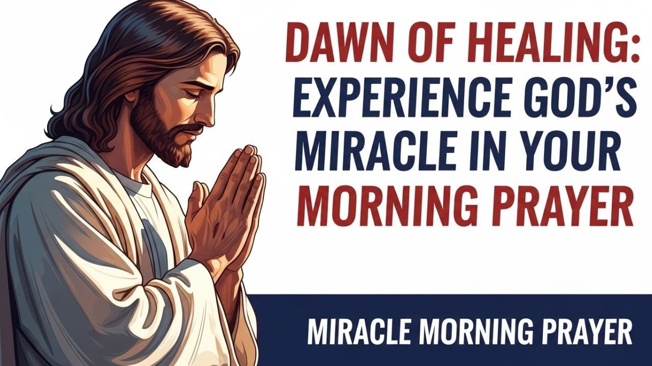 MORNING PRAYER | Dawn of Healing: God Awakens New Strength Within You ...