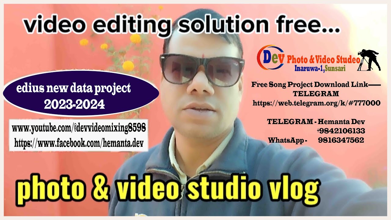 Edius 11 new song project | edius new data project 2023-2024 - YouTube