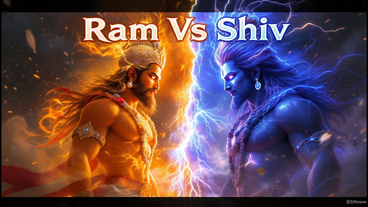 राम और शिव का दिव्य संघर्ष ll Ram Vs Shiva – The Untold Divine Battle ...