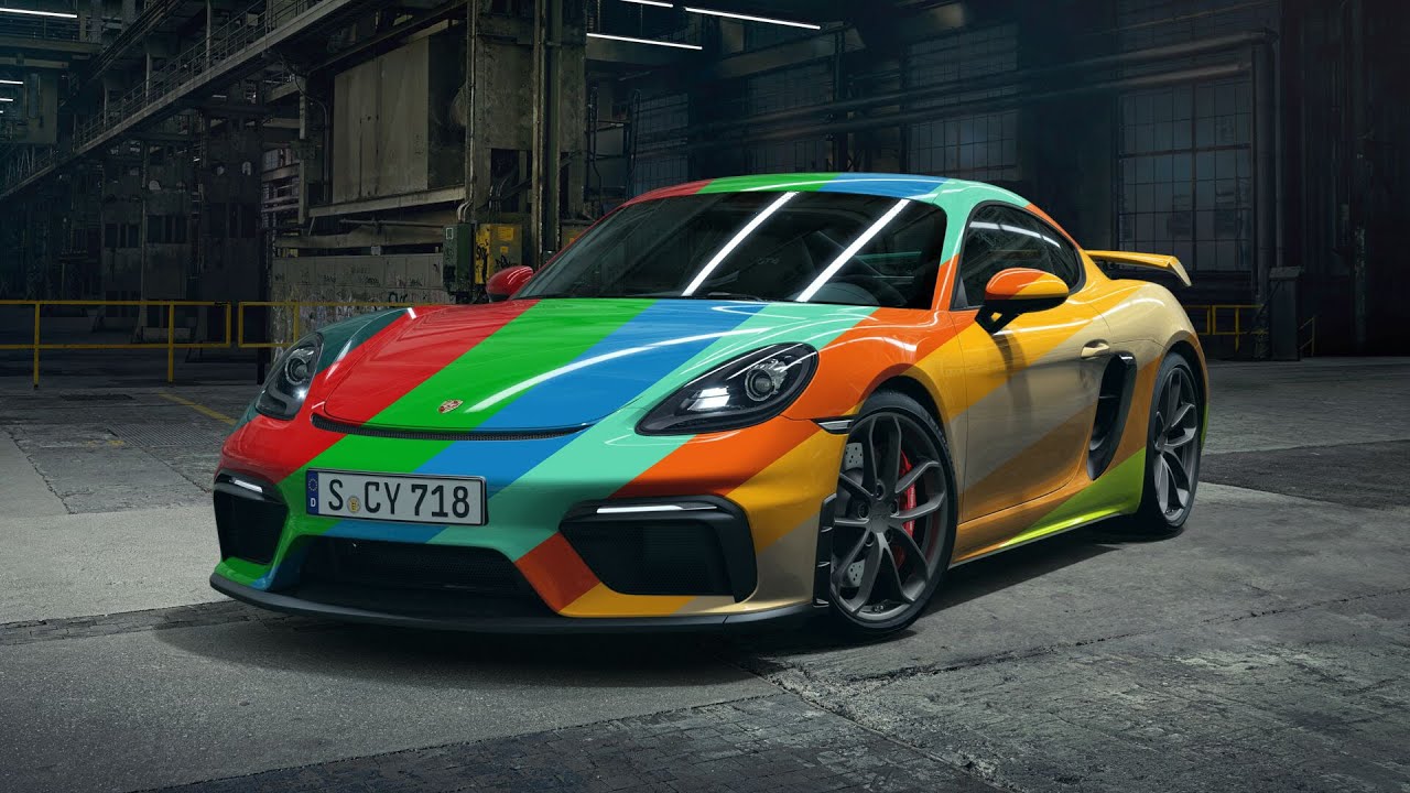 Paint To Sample Porsche 718 Cayman GT4 | PCC - YouTube