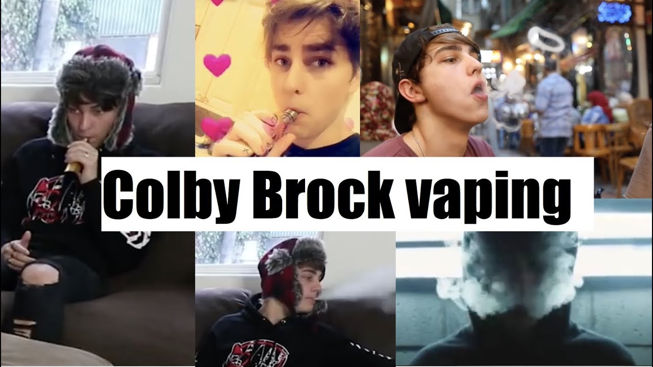 Colby Brock vaping part 2 - YouTube