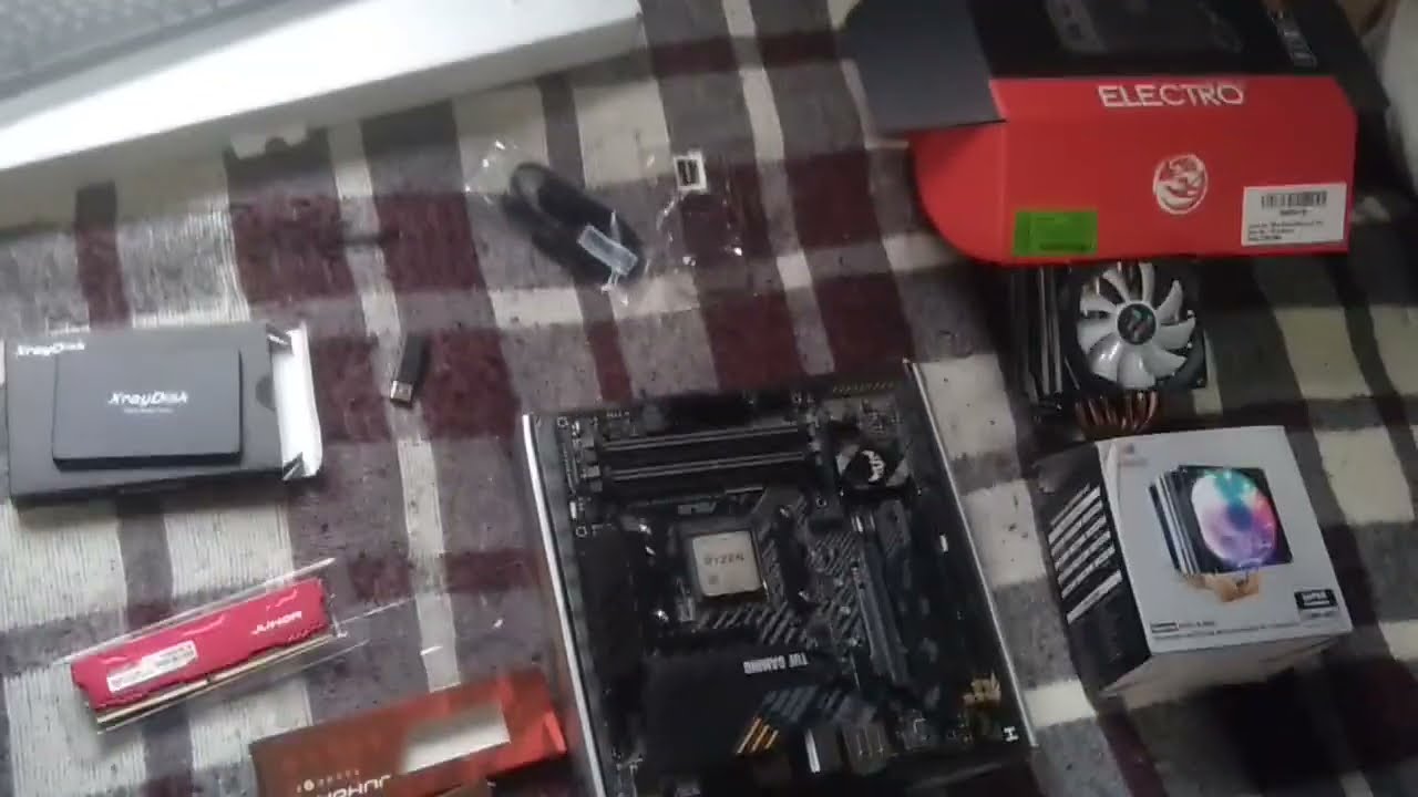 MEU PC GAMER COM PEÇAS DO ALIEXPRESS E MERCADO LIVRE RTX 3070 E MUITO ...