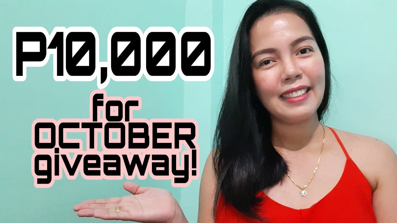OCTOBER GIVEAWAY! - YouTube