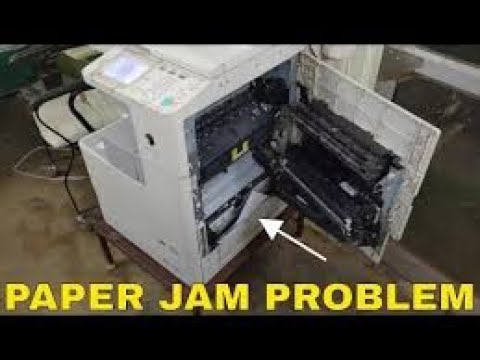 Canon IR2520 Paper Jam Problem Flat Sensor Repair - YouTube
