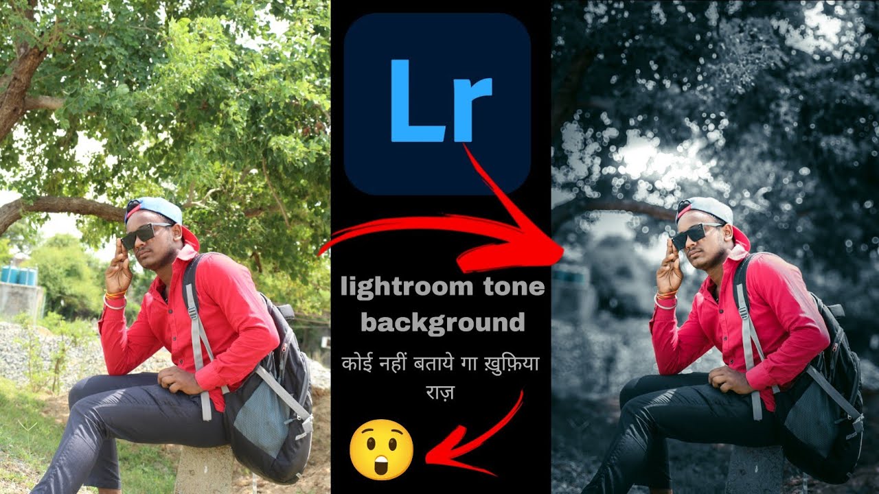 how to create grey tone Lightroom tone Lightroom background. - YouTube