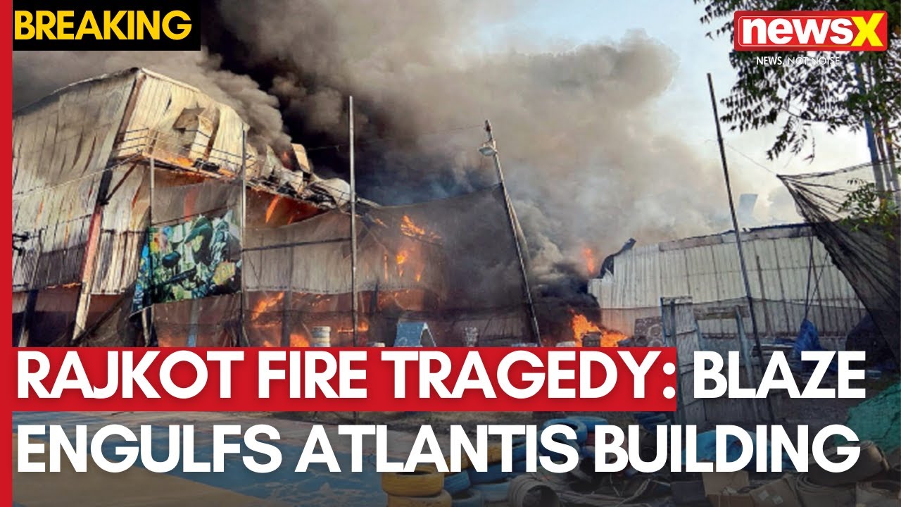 Rajkot Fire Tragedy: Blaze Engulfs Atlantis Building | 3 Dead, Rescue ...