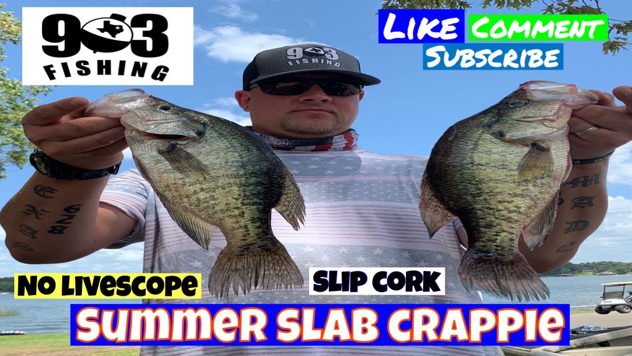 Catching Summer Slab Crappie WITHOUT Livescope(MUST SEE) - YouTube