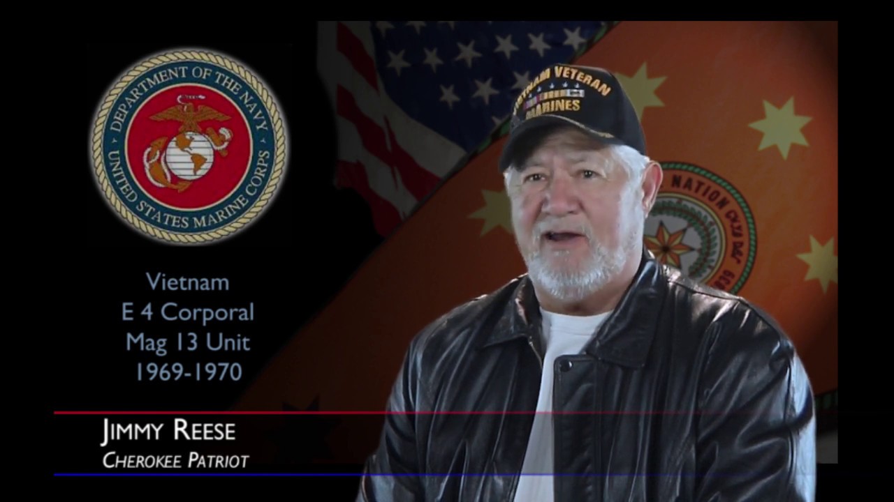 Cherokee Veteran Jimmy Reese - YouTube