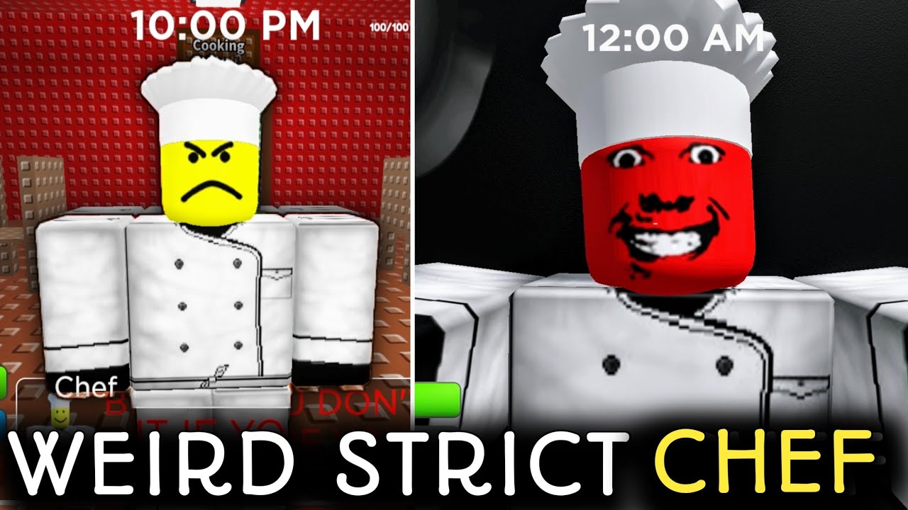 Weird Strict Chef All Endings Full Walkthrough - Roblox - YouTube