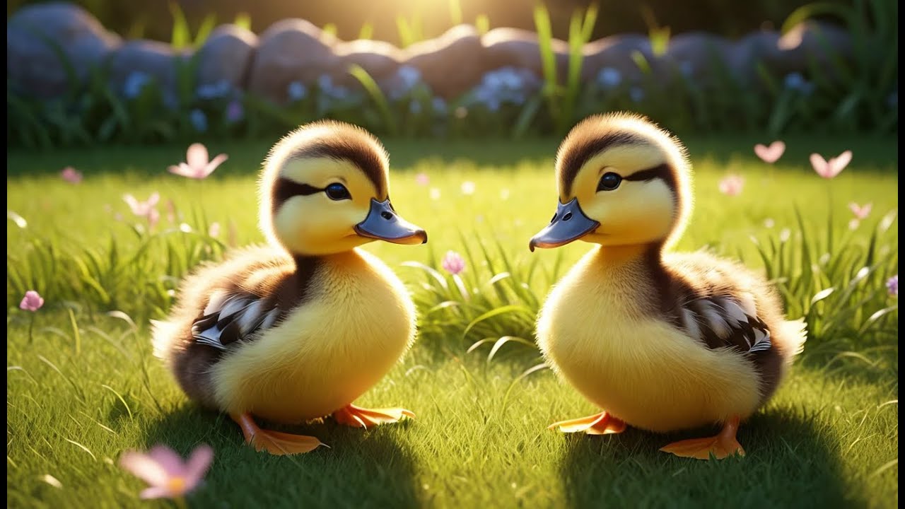 Little Baby Duck Goes Quack Quack Quack | Cute Duck Nursery Rhyme for ...