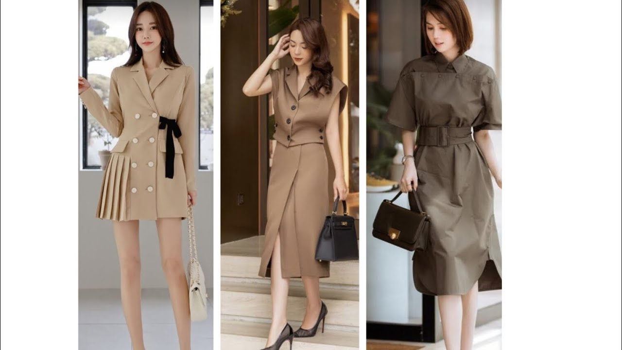 Fabulous midi dress designs ️ - YouTube