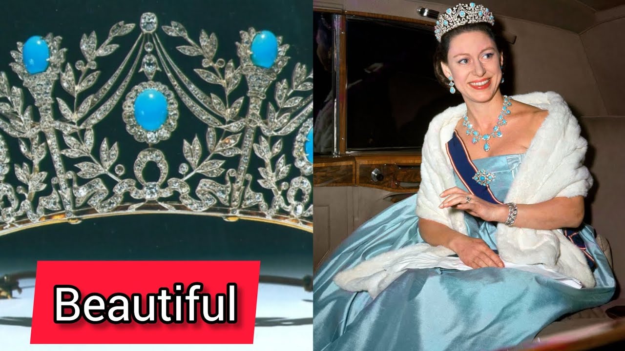 This is what the turquoise tiara of the rebel princess Margaret ...