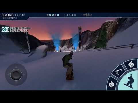 Snowboarding simulator gameplay 2 - YouTube