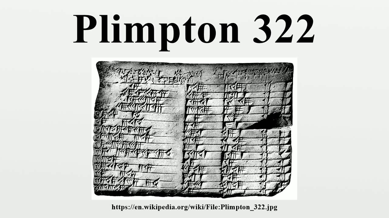 Plimpton 322 - YouTube