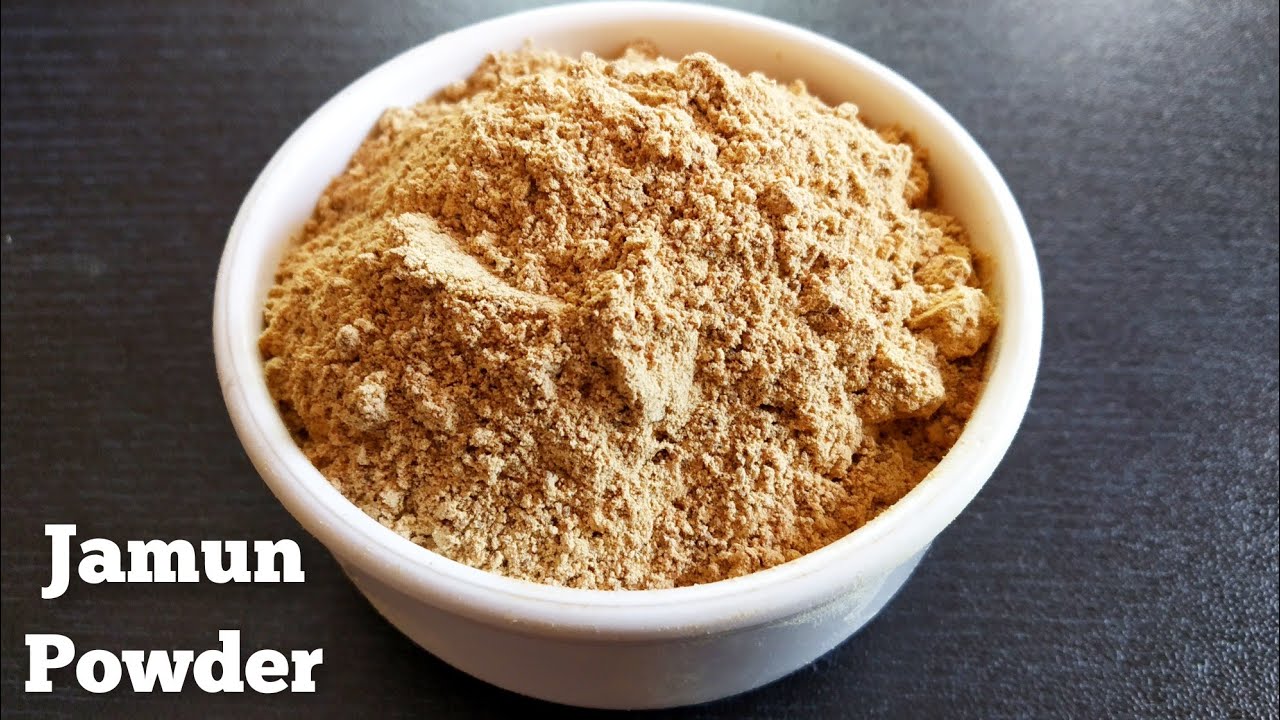 Diabetes Special Jamun Seeds Powder Jamun Powder Recipe Indian ...
