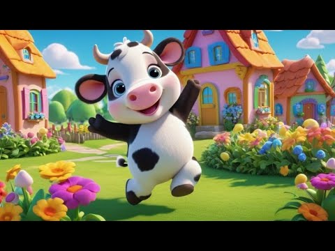 Baby Moo Moo Dancing | Fun Cow Dance Song for Toddlers and Preschoolers ...