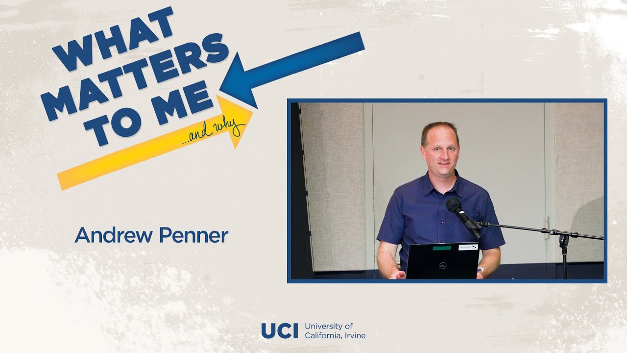 What Matters to Me and Why - Andrew Penner - YouTube