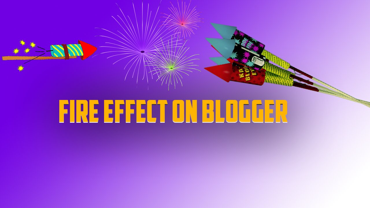 HOW TO GET FIREWORK ANIMATION EFFECTS ON BLOGGER OR WORDPRESS - YouTube