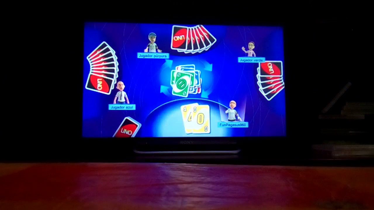 UNO, el videojuego versión xbox 360 por Juan Azul - YouTube