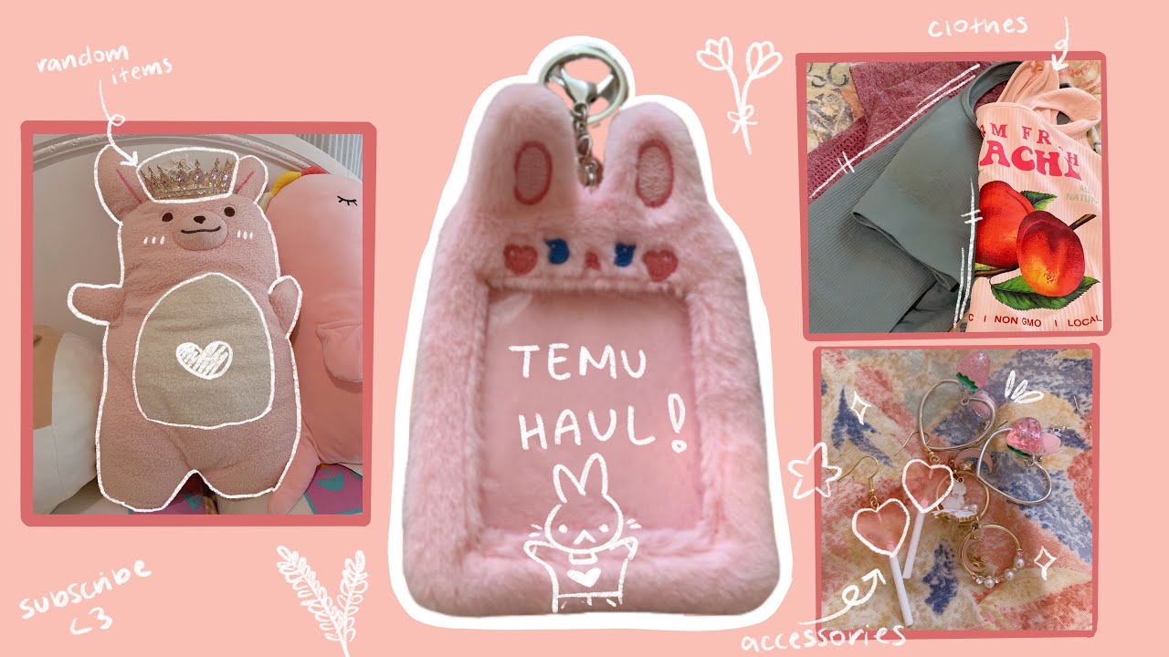 cute temu haul (jewelry, clothes, and more) - YouTube