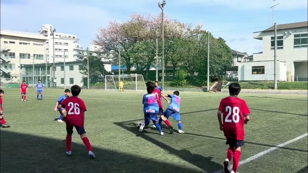 ジョカーレFC U14 TM vs FC稲毛② 2024.4/13 - YouTube
