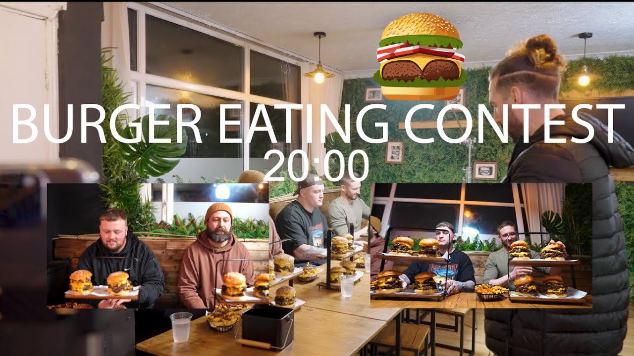 Sharkbite Burgers - Burger Eating Challenge - Full Video - YouTube