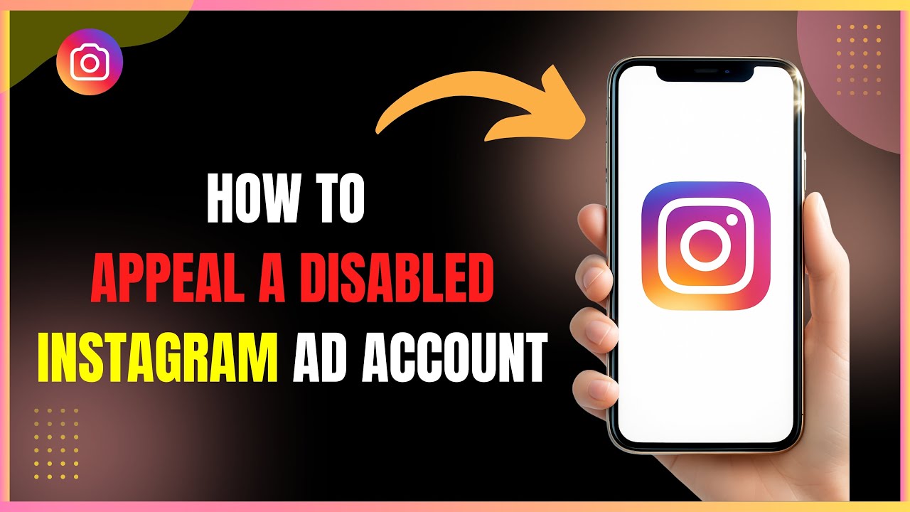 Easy Steps To Appeal A Blocked Instagram Ad Account - YouTube