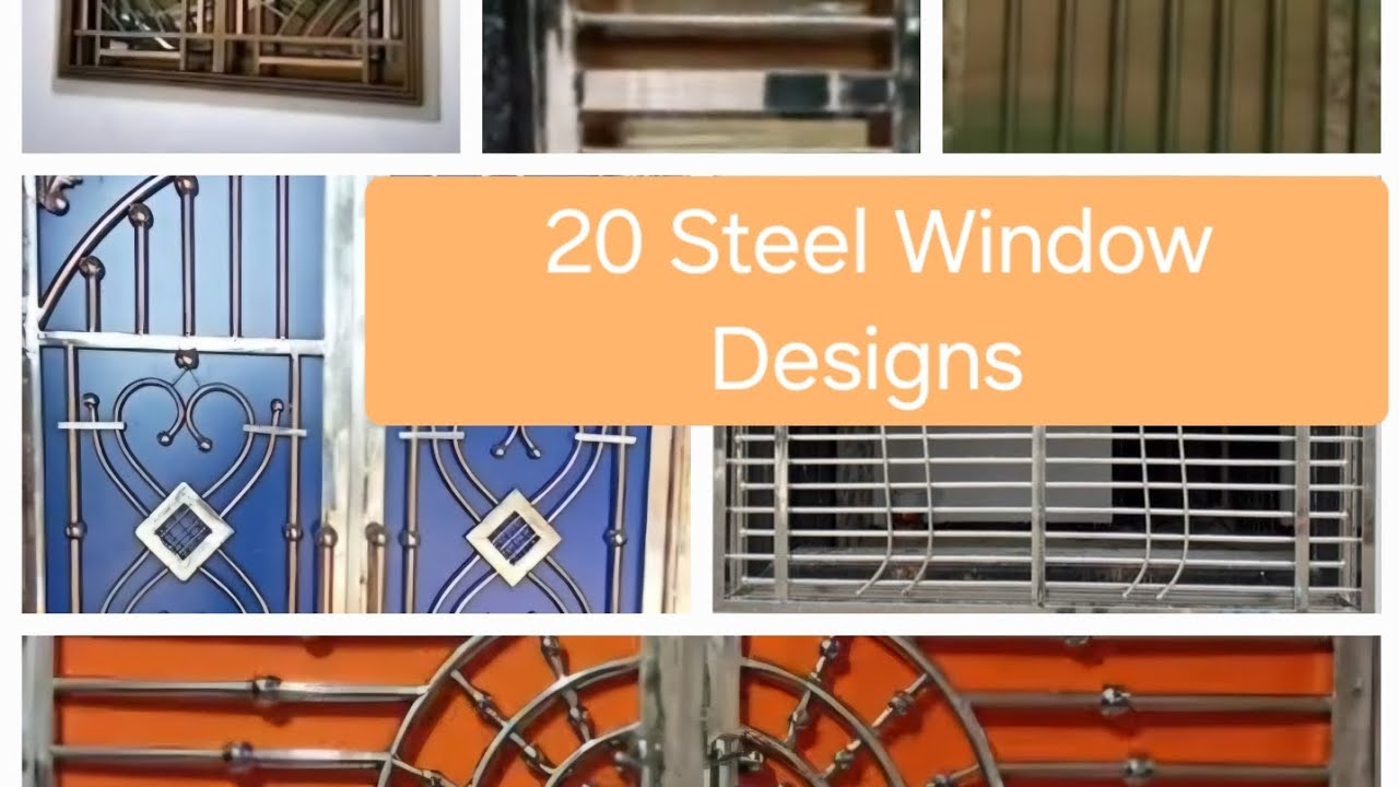Simple Steel Windows Design. | 20 Steel Window Designs #trending - YouTube