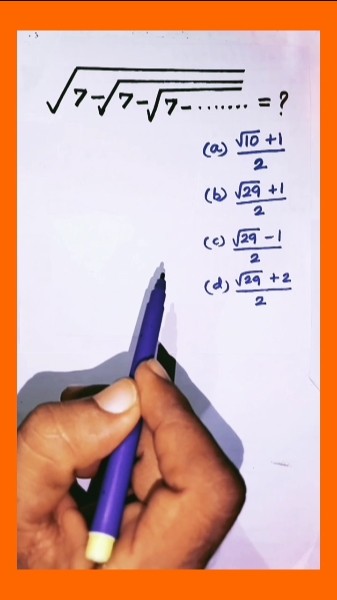 Square root | Infinite surds #squareroot #surds #squareroottricks # ...