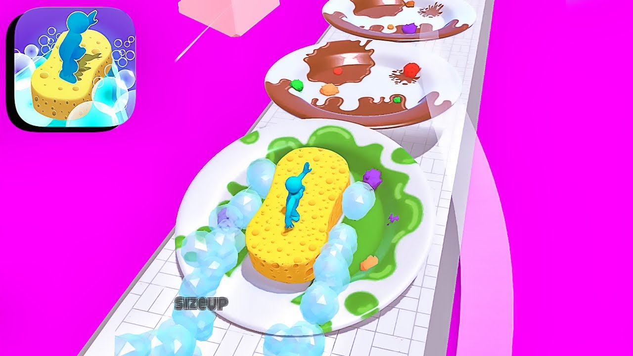 Sponge Surfer - All Levels Gameplay Android,ios (Levels 1-5) - YouTube