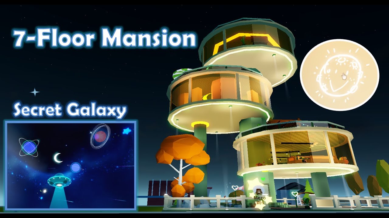 Livetopia 7-Floor Mansion *Secret Galaxy Room* Update 30 [] Livetopia ...
