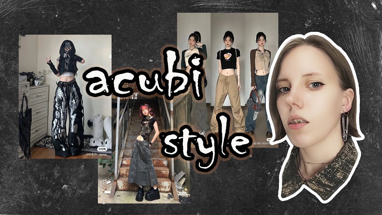 ACUBI STYLE Корейская мода 2000х покоряет мир🤍Обзор образов - YouTube