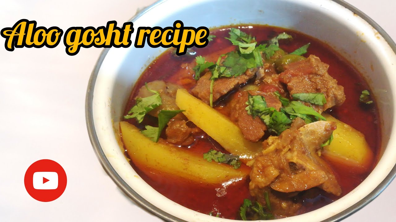 aloo gosht recipe😋 || how to make aloo gosht recipe || aloo gosht ...