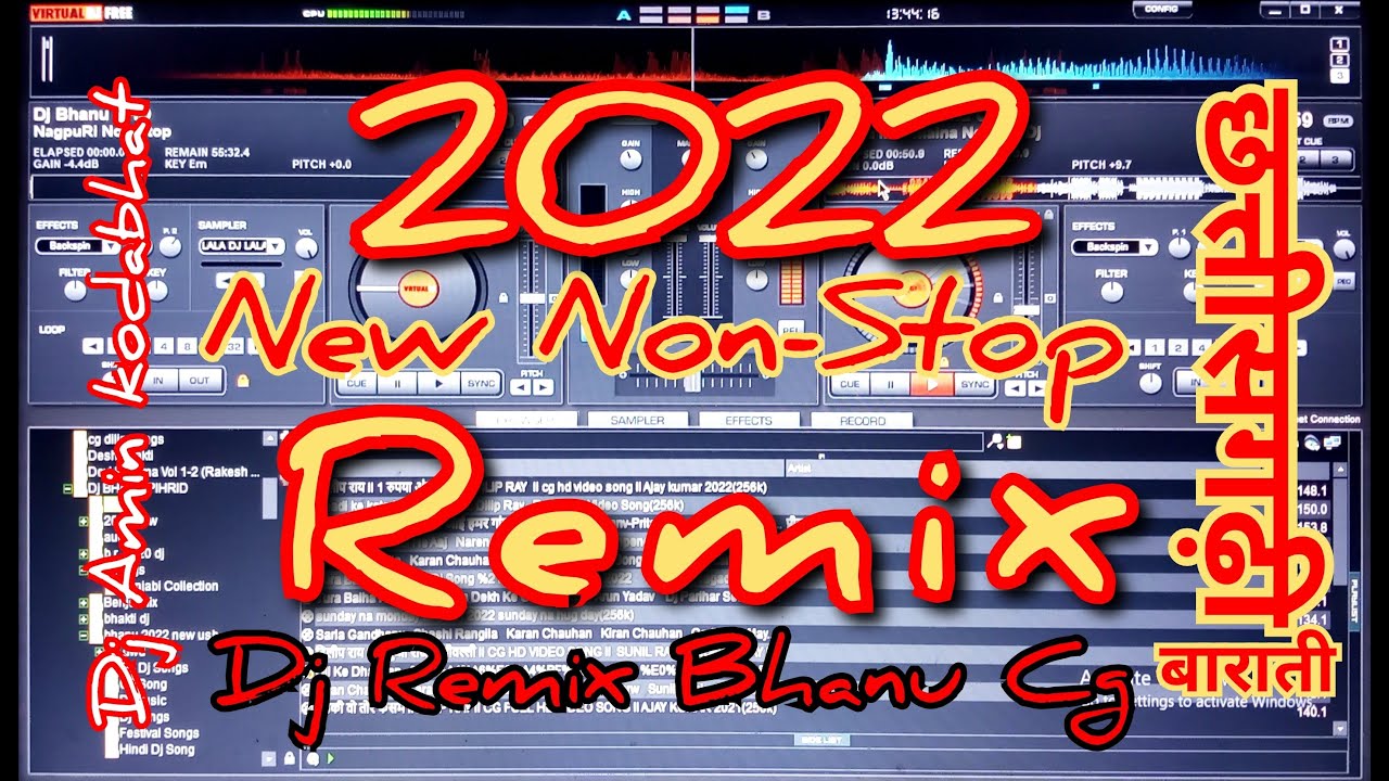 CG NON-STOP 2022 DJ MIX SONG || DJ AMIN || DJ BHANU PIHRID || DJ REMIX ...