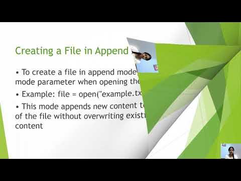 Introduction to python programming||creating files in different modes and creation of folders ...