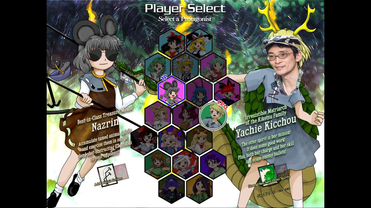 Nech (Nazrin) VS ZUN (Hard Mode) Touhou 19 (Chapter 1) - YouTube