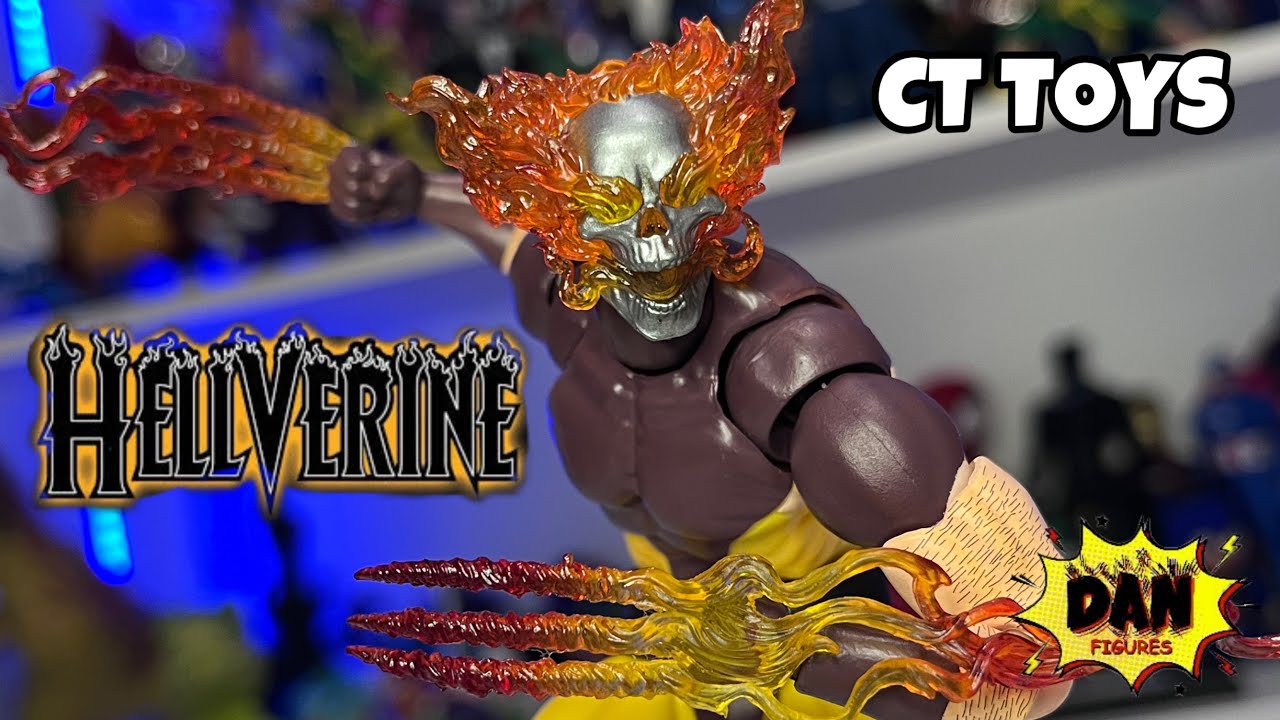 HELLVERINE - CT TOYS - ACTION FIGURE MARVEL COMICS - REVIEW 🇧🇷 - YouTube
